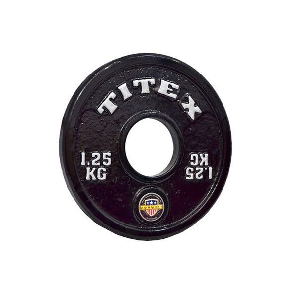 Titex Calibrated 1.25Kg Plate - Standard Issue