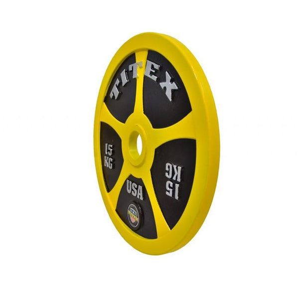 Titex Calibrated 15Kg Plate - Standard Issue